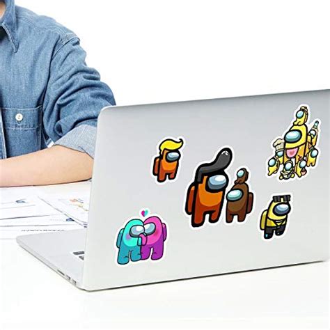 50pcs Among Us Sticker Waterproof Vinyl Stickers Laptop Stickers