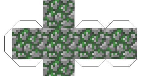 5 Easy Birch Leaf Block Minecraft Papercraft Kubesinsanity