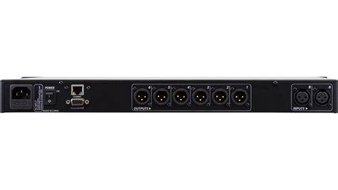 peavey vsx 26e processors 2 inputs and 6 outputs dsp based loudspeaker