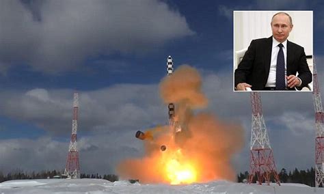 Putin Tests Invincible Hypersonic Intercontinental Missile Daily