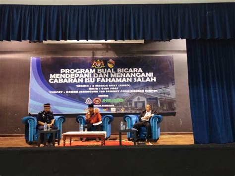Program Bual Bicara Mendepani Dan Menangani Cabaran Isu Fahaman Salah
