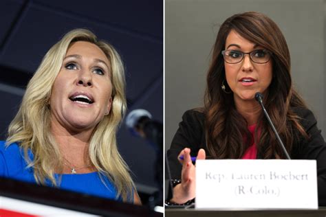 Marjorie Taylor Greene Lauren Boebert Fight Over Trump Porn Sex Picture