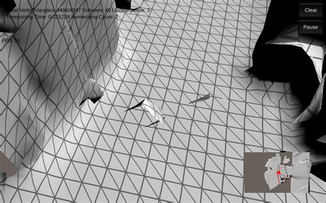 c meshing example mesh errors project tango unity stack