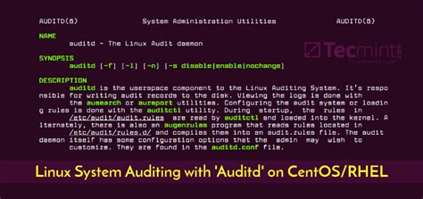 learn linux system auditing with auditd tool on centos rhel artofit