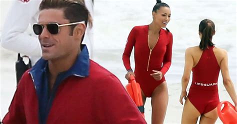 Baywatch Stars Ilfenesh Hadera And Alexandra Daddario Strip To Skimpy