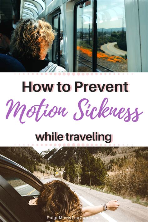 How To Prevent Motion Sickness While Traveling