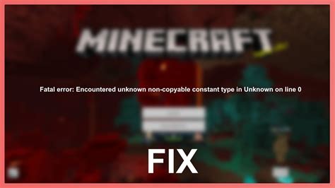 pocketmine mp fix fatal error encountered unknown non copyable