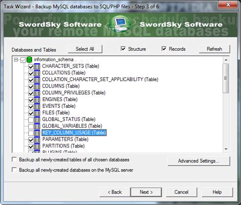 download auto backup for mysql standard 2 2