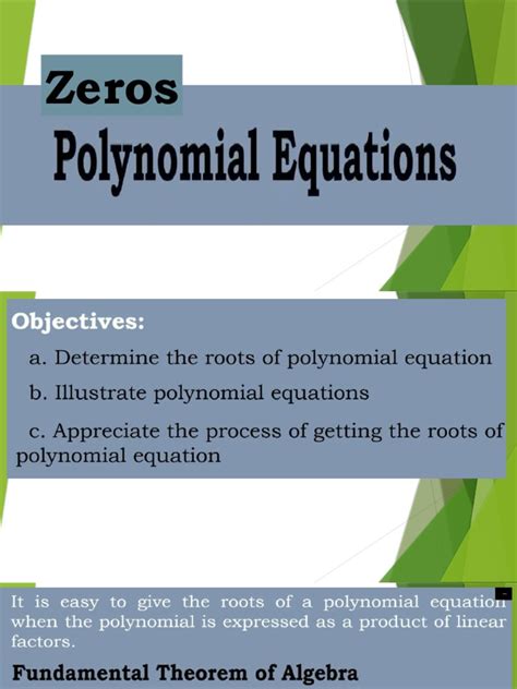 1 zeros polynomial equations pdf
