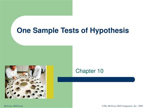 Ppt One Sample Tests Of Hypothesis Powerpoint Presentation Free