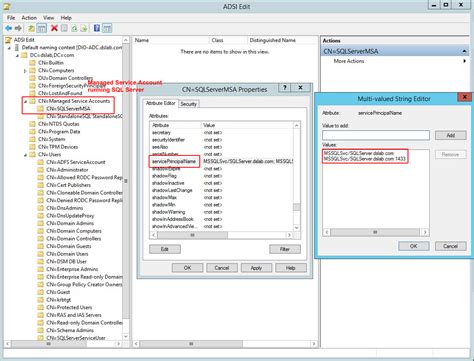 sql server domain authentication problems deep security