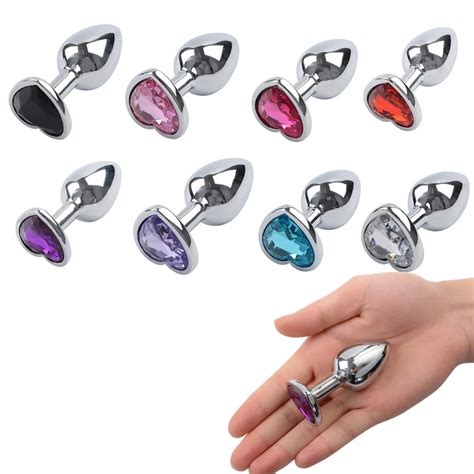 Distributeurs De Jouets Sexuels Plug Anal En Acier Inoxydable Jouets