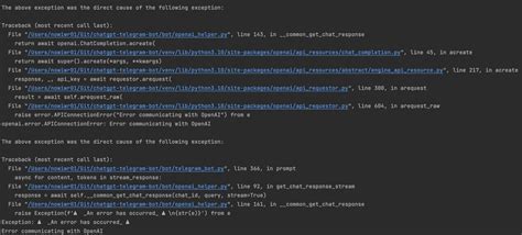 error communicating with openai · issue 119 · n3d1117 chatgpt telegram