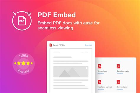 wordpress pdf embed viewer plugin por elfsight en envato elements