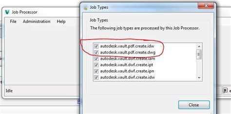 solved job processor doesn t always publish pdf in vault 2018