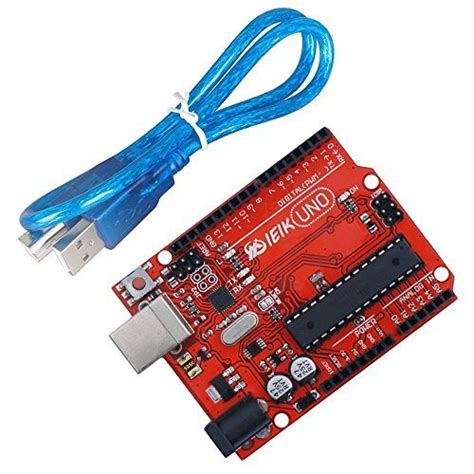 Buy Ieik Uno R3 Development Board Atmega328p Atmega16u2 With Usb Cable