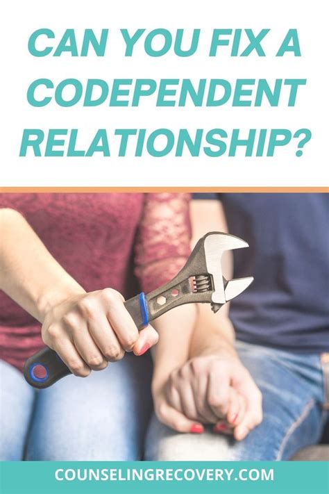 Can A Codependent Relationship Be Fixed — Counseling Recovery