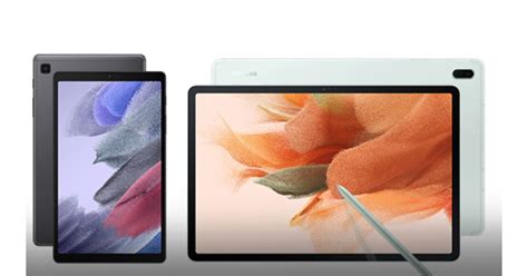 Samsung Galaxy Tab A7 Lite And Galaxy Tab S7 Fe Launched