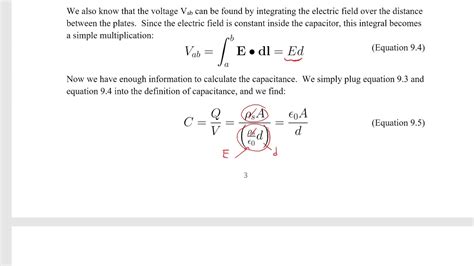 Applied Electromagnetic Field Theory Chapter 9 Capacitors Youtube