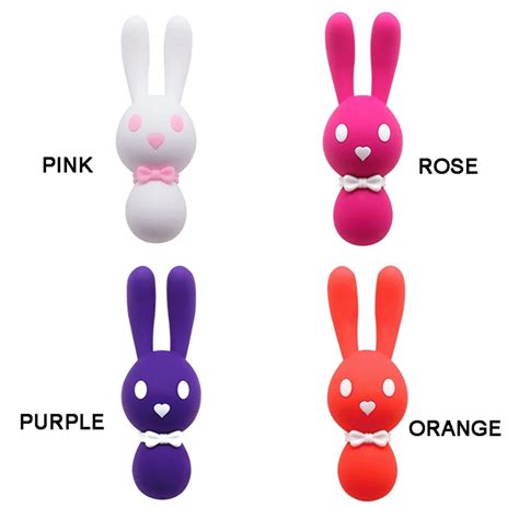 Waterproof 3 Motors Cute Rabbit Vibrator 10 Speed Modes Stimulate