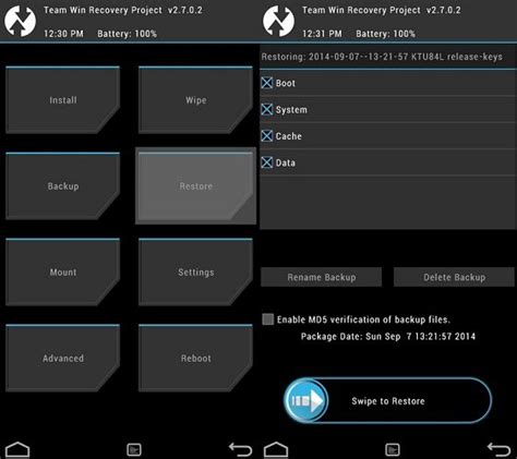 how to backup and restore your android device using cwm twrp philz recovery