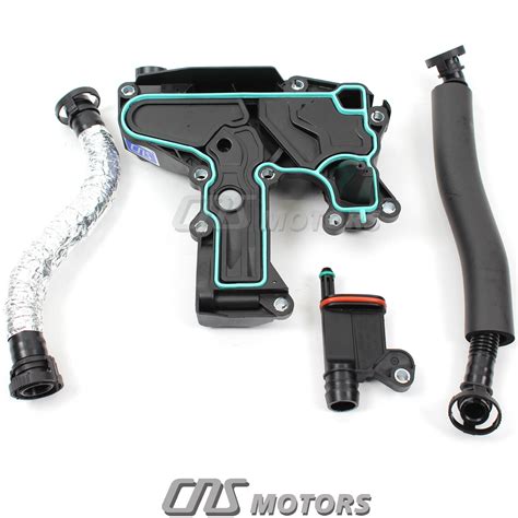 Oil Separator Pcv Valve And Pipe For 05 14 A4 A5 Tt Cc Eos Gti Jetta