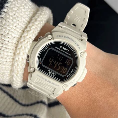 Casio W 219hc 8b Sat Trade