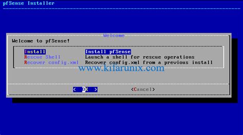install pfsense firewall on kvm