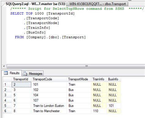 table per type tpt hierarchy insert data via edm framework