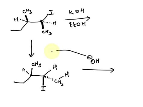 Solved For The Dehydrohalogenation E2 Reaction Shown Draw The