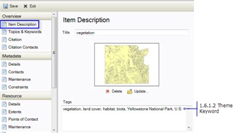 illustrated guide to complete fgdc metadata—arcmap documentation