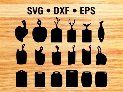 Cutting Board Svg Laser Cut Template Cnc Cutting File Etsy Hot Sex