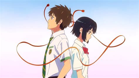 Kimi No Na Wa Mitsuha Miyamizu Taki Tachibana Your Name Anime