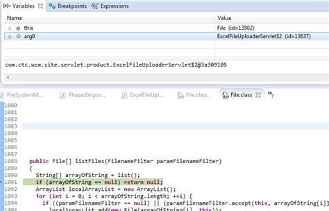java why eclipse doesn t show local variables values
