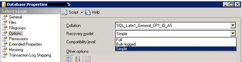 shrinking transaction logs in mssql 2005 jordansphere