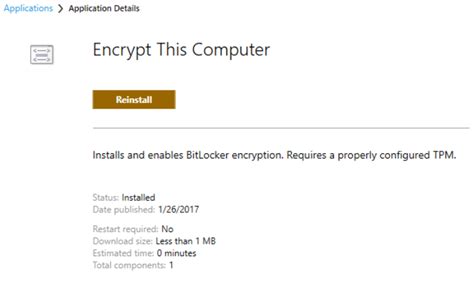 how to enable or disable bitlocker knowledgebase security