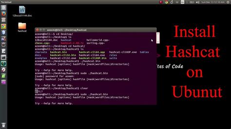 how to install hashcat on ubuntu 15 10 2016 benisnous