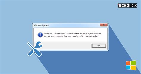 how to fix windows update cannot currently check for updates