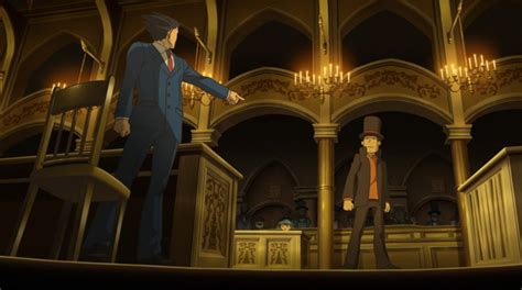 Professor Layton Vs Phoenix Wright Ace Attorney Gallery Screenshots