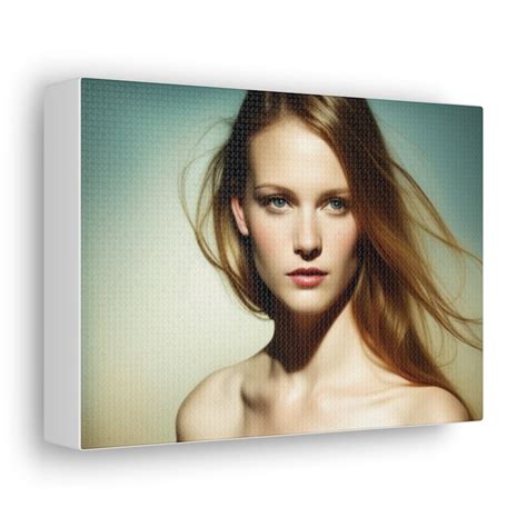 Beautiful Women Medspa Waiting Room Canvas Wrap Esthetics Decoration