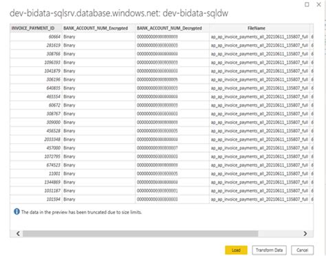 solved open symmetric key in power bi to decrypt data in