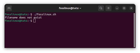 how to check if a file exists in bash foss linux