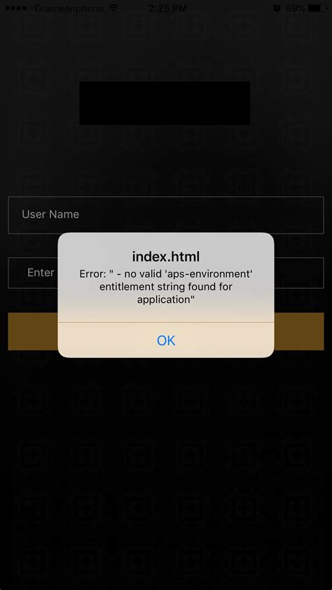 ios 10 push notification error with cordova pushv5 plugin for ionic
