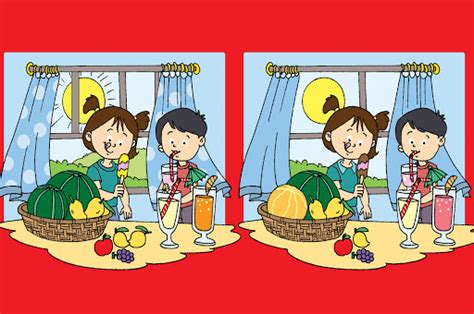 Find The Differences In The Given Two Identical Pictures ~ Smallvector