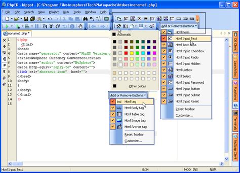 php wysiwyg
