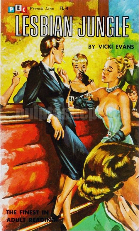 Lesbian Pulp Vintage Art Print— Lesbian Jungle In 2020 With Images