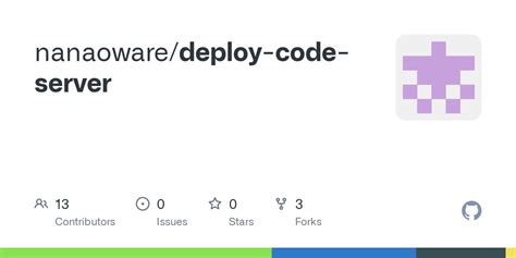 github nanaoware deploy code server