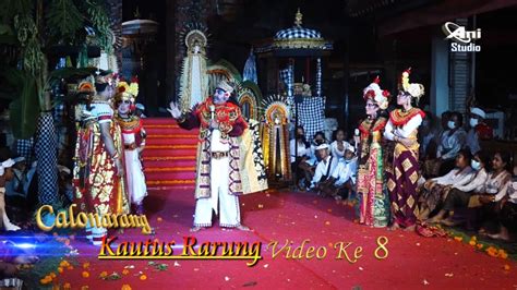 Mantri Buduh Calonarang Kautus Rarung Pura Dalem Kediri Sading