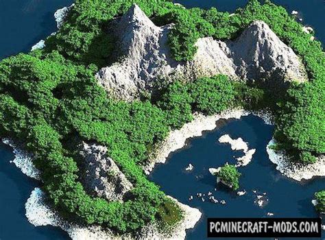 tropical island map for minecraft 1 15 1 1 14 4 pc java