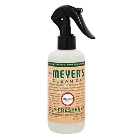 Mrs Meyers Clean Day Room Freshener Non Aerosol Spray Geranium Scent